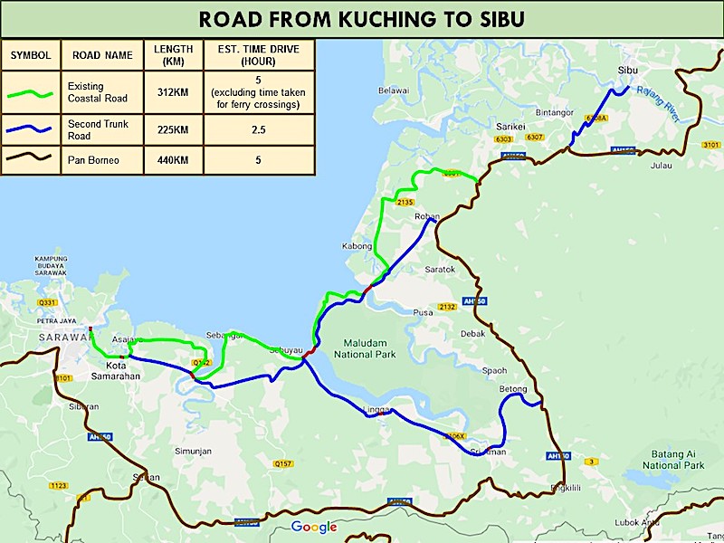 Work on Second Trunk Road to commence this year — Masing | DayakDaily