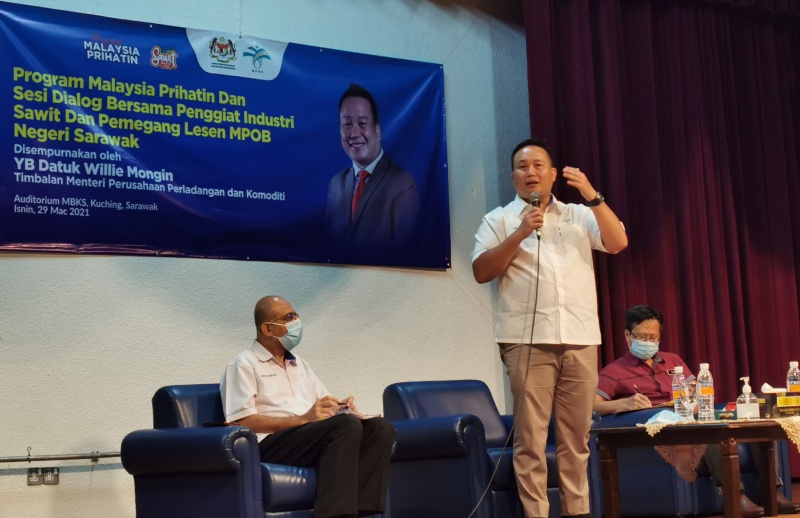 MPOB spent RM50 mln to develop Sarawak’s palm oil industry, says Willie ...