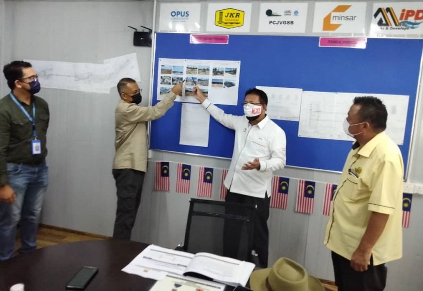 Kadar kemajuan Projek Jambatan Batang Rambungan capai 11 peratus ...