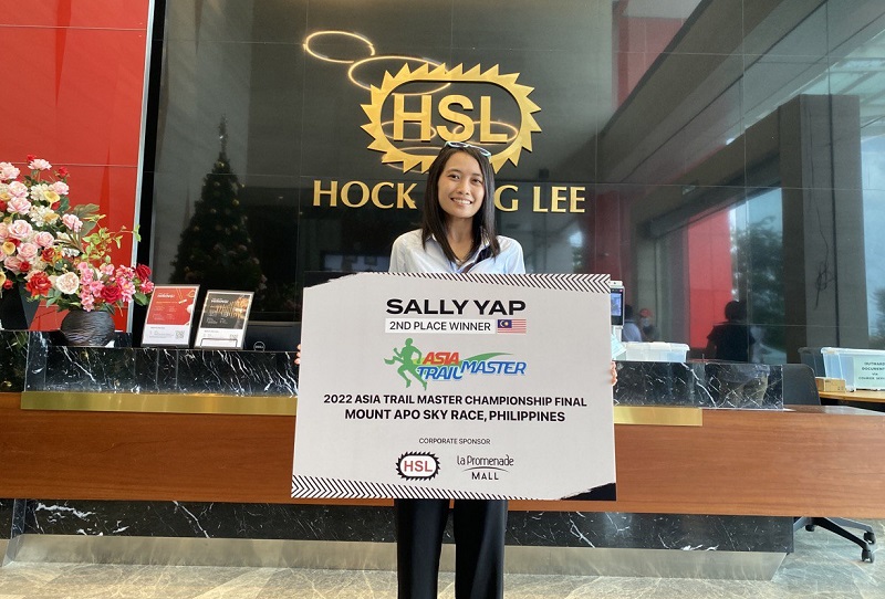 Next stop for Sally Yap — 239m high The TOP Komtar tower run in Penang ...