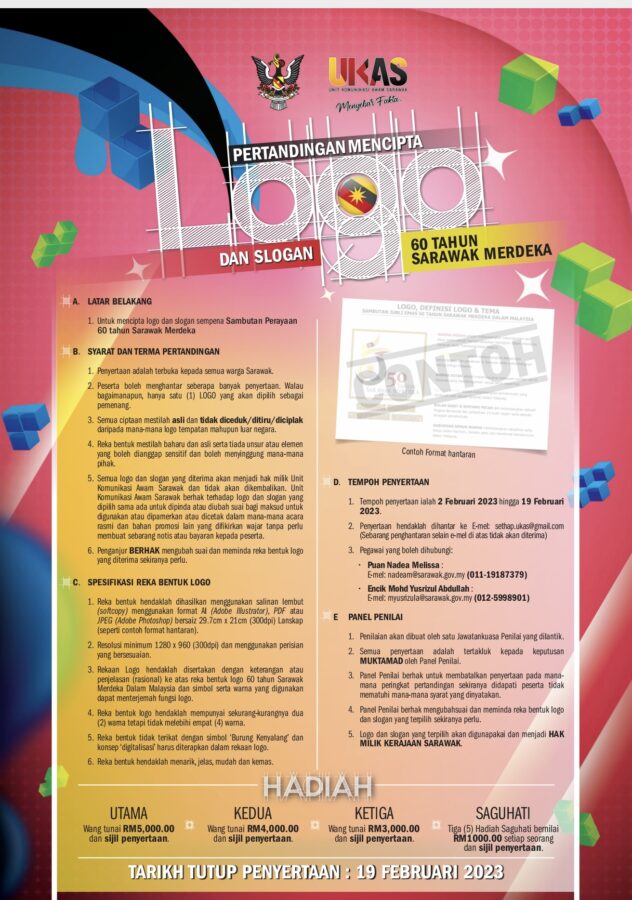 UKAS pelawa rakyat sertai pertandingan cipta logo dan slogan Sambutan ...