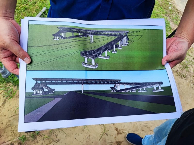 First OKU-friendly overpass bridge in Tudan to be completed by May 2024 ...
